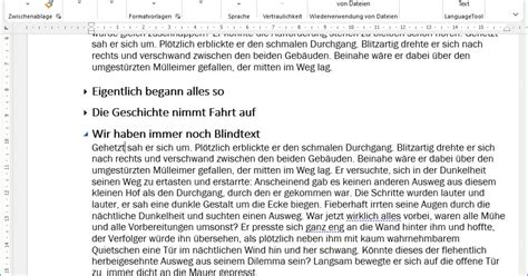 Word And Libreoffice Writer Überschriften Einfach Auf Und Zuklappen Pctipp Ch