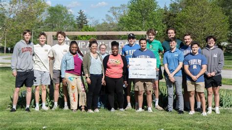 Uiuc Fraternity Donates 1000 To Champaign Urbana Special Recreation