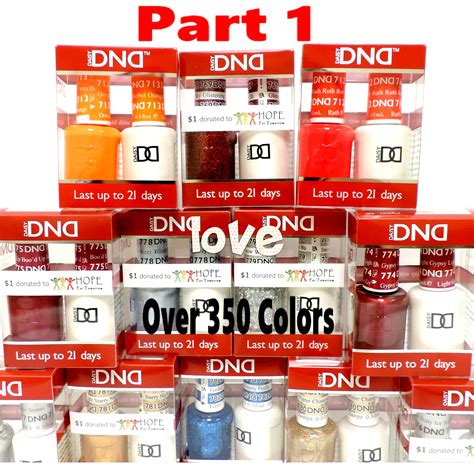 Dnd Daisy Gel Polish Soak Off 05floz Duo 401 550 Part 1 Choose Any Color Franko Trading