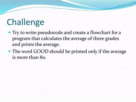 Pseudocode And Flowchart Pptx Programming Languages Computing