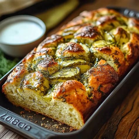 Quick And Easy Homemade Dill Pickle Bread Recipe Recipe In 2025