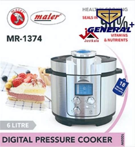 پلوپز و زودپز دیجیتال مایر مدل Mr 1374