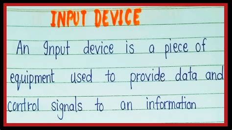 What Is Input Device Definition Of Input Device Input Device Kise