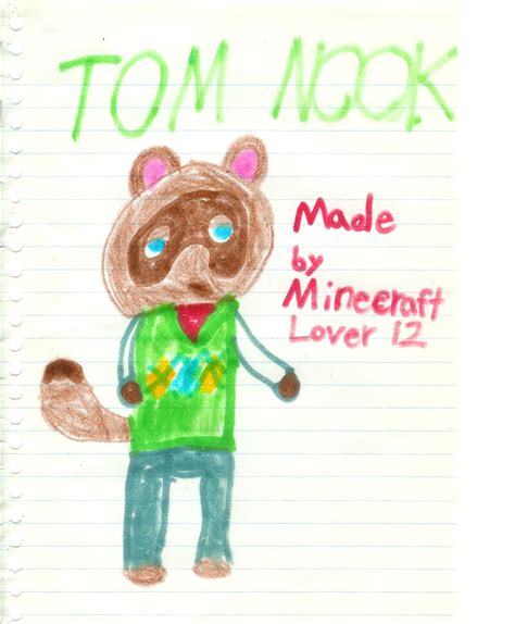 Tom Nook By Minecraftlover12 On Newgrounds