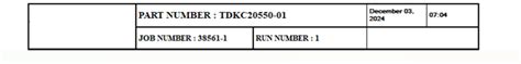 Updating Part Name Using An Operator Comment Pc Dmis For Cmms Pc