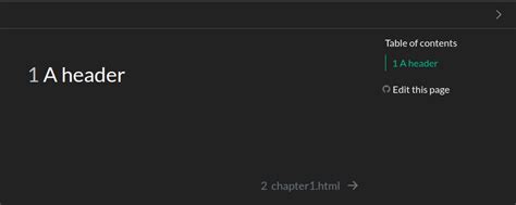 Book Output Repo Actions Only Available If Chapter Has Headers · Issue