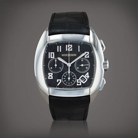 Montre Bracelet Chronographe En Acier Avec Date Stainless Steel