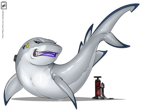 Inflatable Shark Pool Toy 3 By Wsache2020 On Deviantart