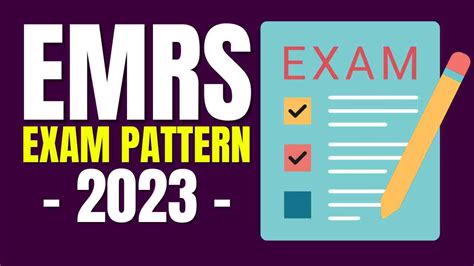 Emrs Exam Pattern 2023 Emrs Exam Pattern For Hostel Warden Tgt Pgt Principal Jsa
