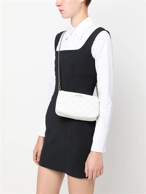Karl Lagerfeld Kikonik 20 Monogram Cross Body Bag Farfetch