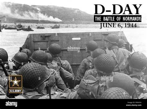 Día D La batalla de Normandía el 6 de junio de 1944 Fotografía de