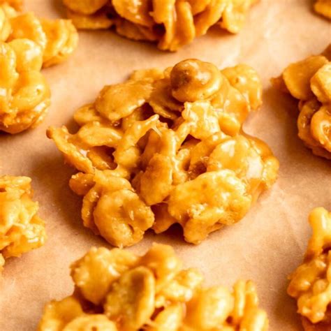 Easy Cornflake Candy No Candy Thermometer Rich And Delish