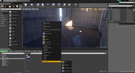 ue4和c 中的ui第一篇（摆放ui和让ui可以写上逻辑） ue4 c 编写ui csdn博客