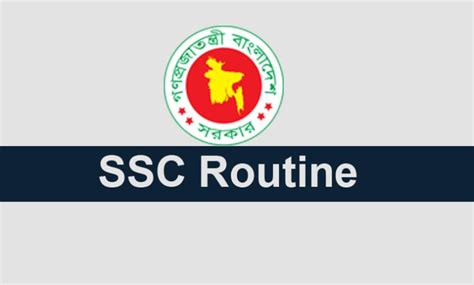 Ssc Routine 2024 Publish Date Pdf Updated New Routine
