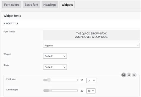 Fig 5 Widget Text Settings The7 Elementor