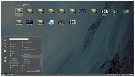 Cinnamon Desktop Environment