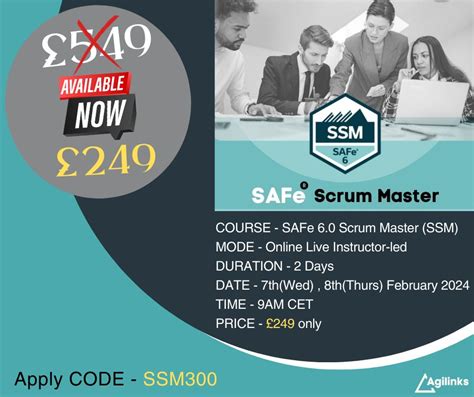 Agilinks On Linkedin Safetraining Safescrummaster Safescrummaster Agilelearning…