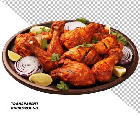 Premium Psd Tandoori Chicken Isolated