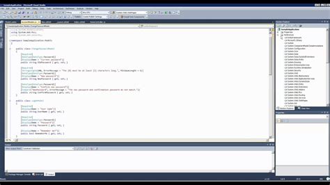 How To Create An Aspnet Mvc3 Application Youtube