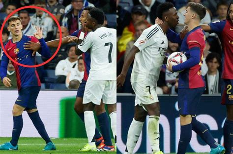 Gavi Se Burla De Vinicius En El Real Madrid Barcelona