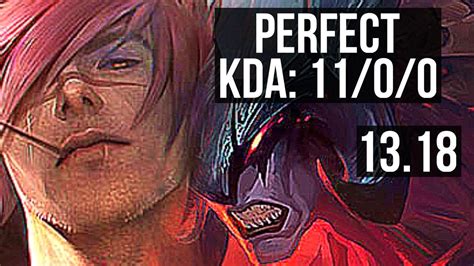 SETT Vs AATROX TOP 11 0 0 8 Solo Kills Legendary EUW Master