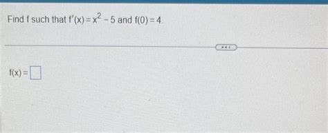 Solved Find F Such That F X X And F F X A Company Chegg