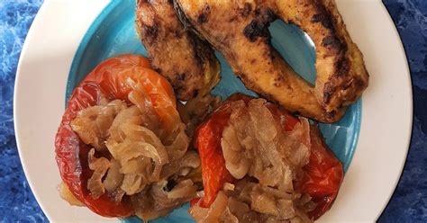 Закуска Перец в духовке с луком рецепт с фото пошаговый от Светлана Иванова Овкусе ру