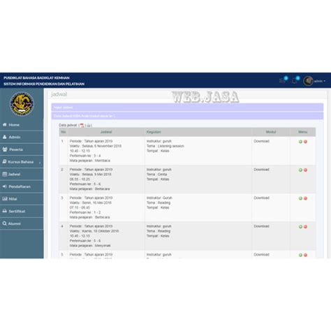 Jual Source Code Aplikasi Pendidikan Dan Pelatihan Berbasis Web Kota Jambi Toko Program Web