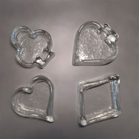 Mexican Glass Blown Heart Etsy