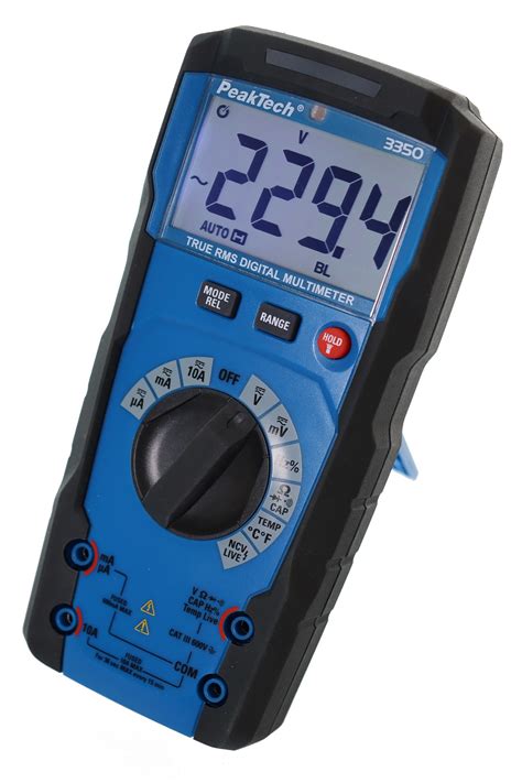 PeakTech P 3350 TrueRMS Digital Multimeter 6000 Counts Auto Range