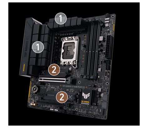 Mainboard Asus Tuf Gaming B760m Plus Wifi D4 Ddr4