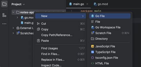 Quick Start Guide GoLand Documentation