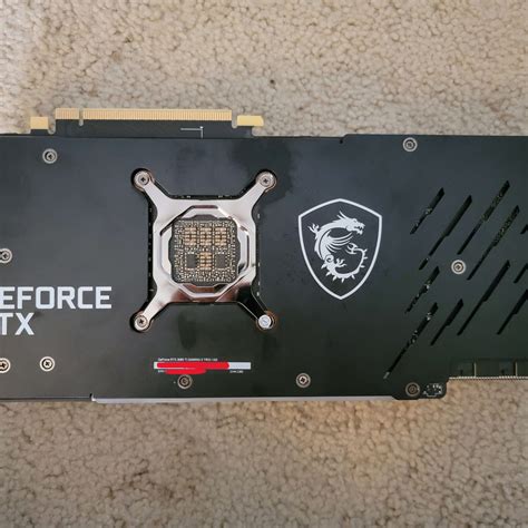 Msi Rtx 3080 Ti Gaming X Trio 12gb Gddr6x Lhr Like New With Original