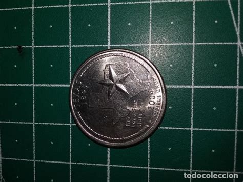 Estados Unidos Cuarto De Dolar Texas 2004 Cec Comprar Monedas