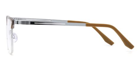 Todd Rectangle Brown Glasses For Men And Women Lensmart