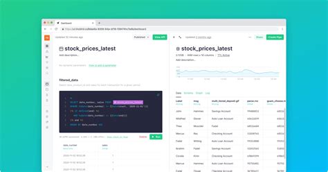 A Redesigned Tinybird UI For Better Developer Productivity