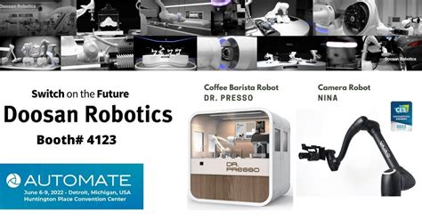 Kc Kim On Linkedin Doosanrobotics Automate Robotics Automate2022