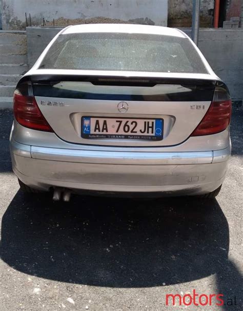 2003 Mercedes Benz C Class 220 For Sale ᐉ Tirane Albania