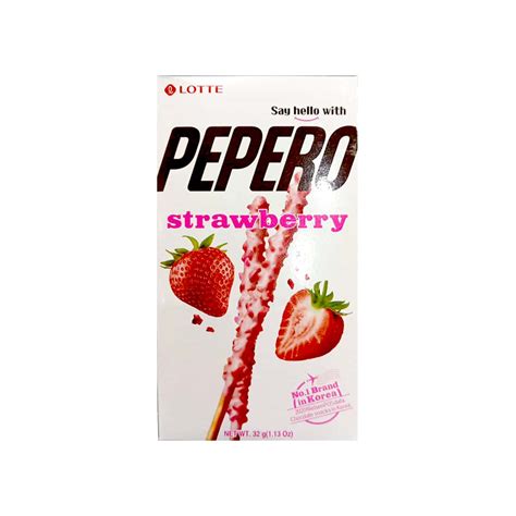 Lotte Strawberry Pepero 32g Jaya Grocer Trendcell Sdn Bhd Ssm 200101008291 544047 T