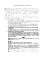 Physical Lab Docx Physical Lab Hand Washing Fomite Lab Purpose The Purpose Of This Lab