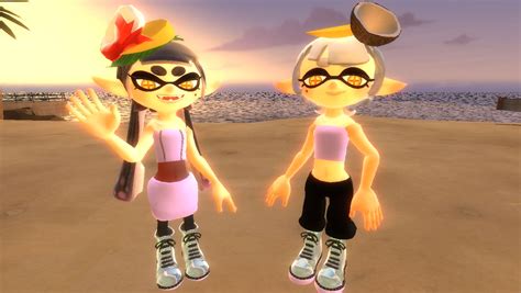 Summer Nights Squid Sisters By Mansantos On Deviantart