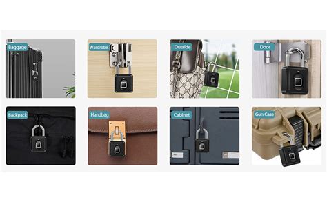 Fingerprint Combination Lock Fingerprint Lock With Tuya Unlock Locker