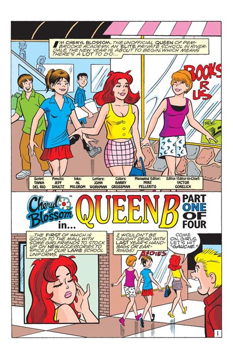 Betty Veronica S Rival Cheryl Blossom High Babe Royalty 1
