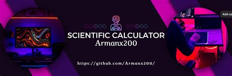GitHub Armanx Scientific Calculator