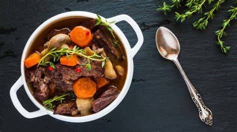 Recette Boeuf Bourguignon Traditionnel Sans Marinade Recette Recette