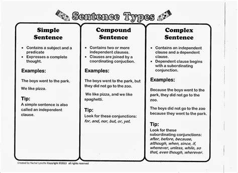 Simple Compound And Complex Sentences 3rd Grade Flashcard Quizizz