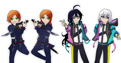 骨喰藤四郎 あんスタ×刀剣乱舞 クロスオーバー カナのイラスト Pixiv