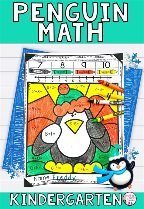 Winter Math Packet For Kindergarten Kindergarten Math Review
