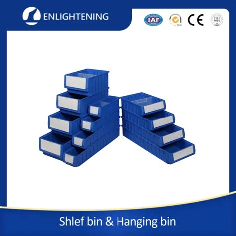 Warehouse Workbench Tool Plastic Storage Bin For Spare Parts Organizing