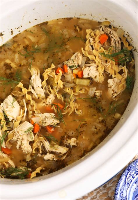Crock Pot Chicken Noodle Soup The Suburban Soapbox